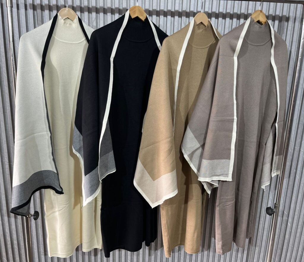 JASMINE WOLLEN DRESS WITH STALL (u) - Everything Abt Clothes